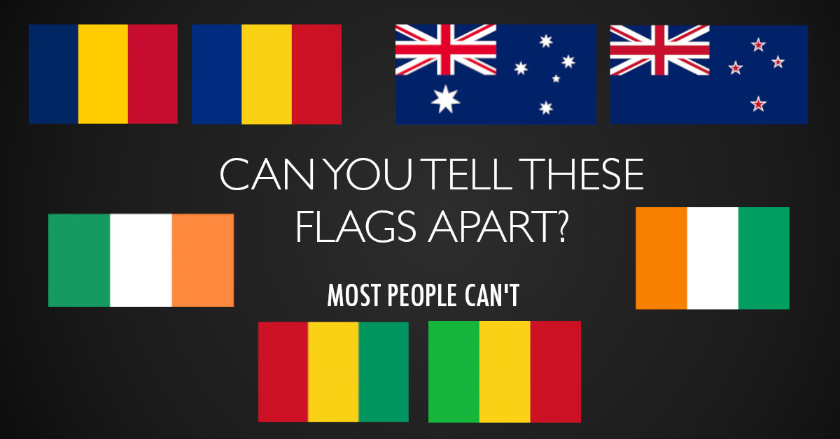 10 Country Flags People Constantly Mix Up (and How to Tell Them Apart ...
